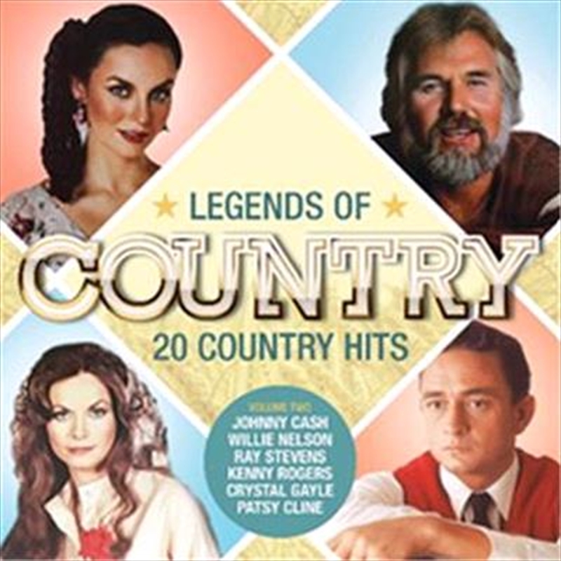 Buy Various Legends Of Country -Volume 2 CD | Sanity Online