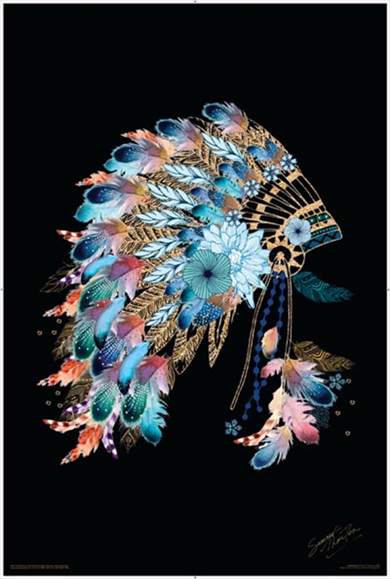 Buy Summer Thornton - Headdress Poster in Posters | Sanity