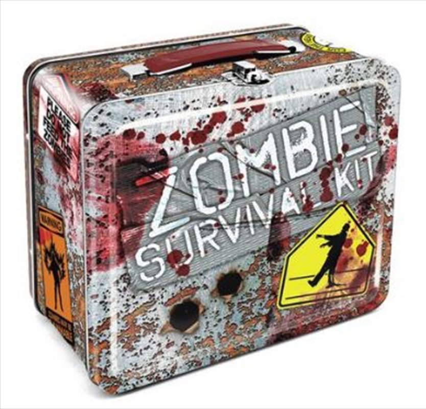 Buy Zombie Survival Tin Carry All Fun Box Online | Sanity