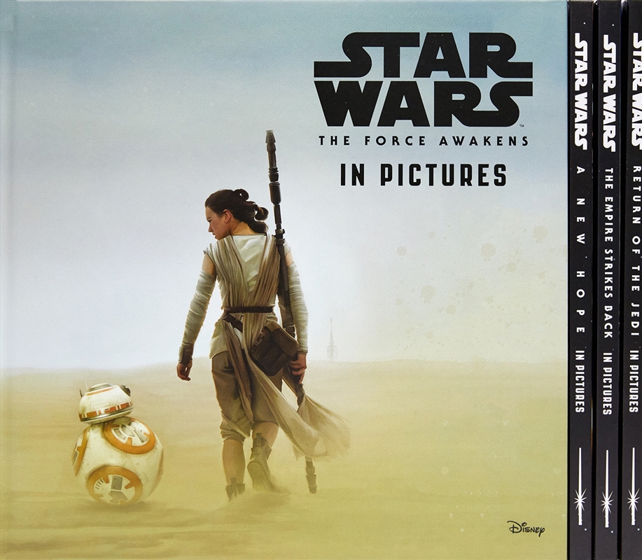 Buy Star Wars In Pictures Box Set Hardback Book | Sanity