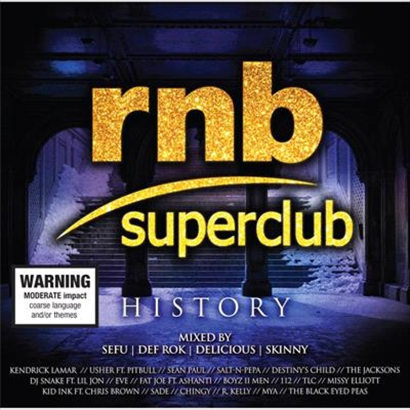 Buy Various Rnb Superclub History CD | Sanity Online