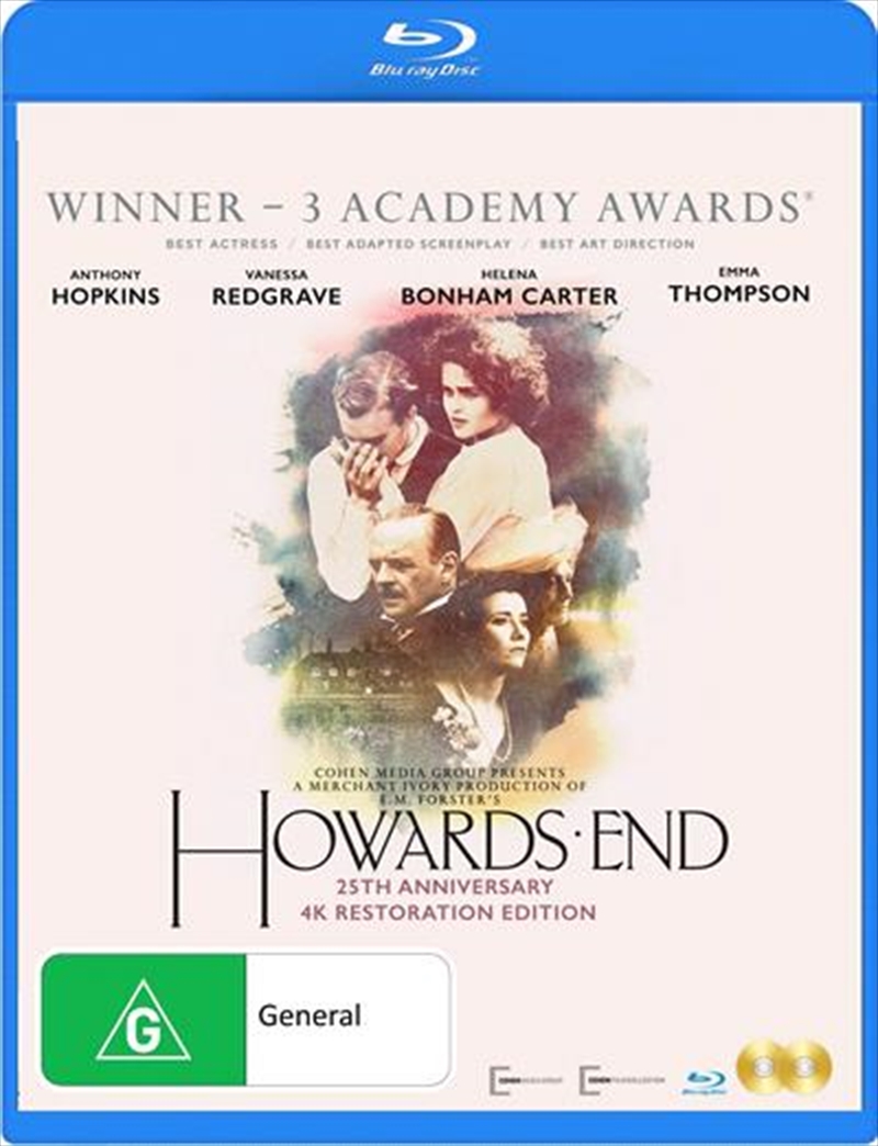 Buy Howard's End on Blu-Ray | Sanity Online