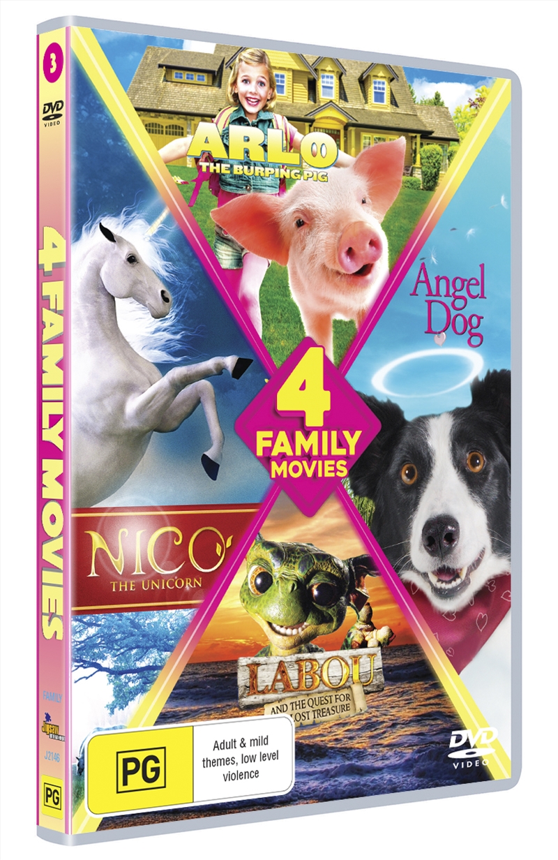 Buy Arlo/Nico The Unicorn/Labou/Angel Dog on DVD | On Sale Now With ...