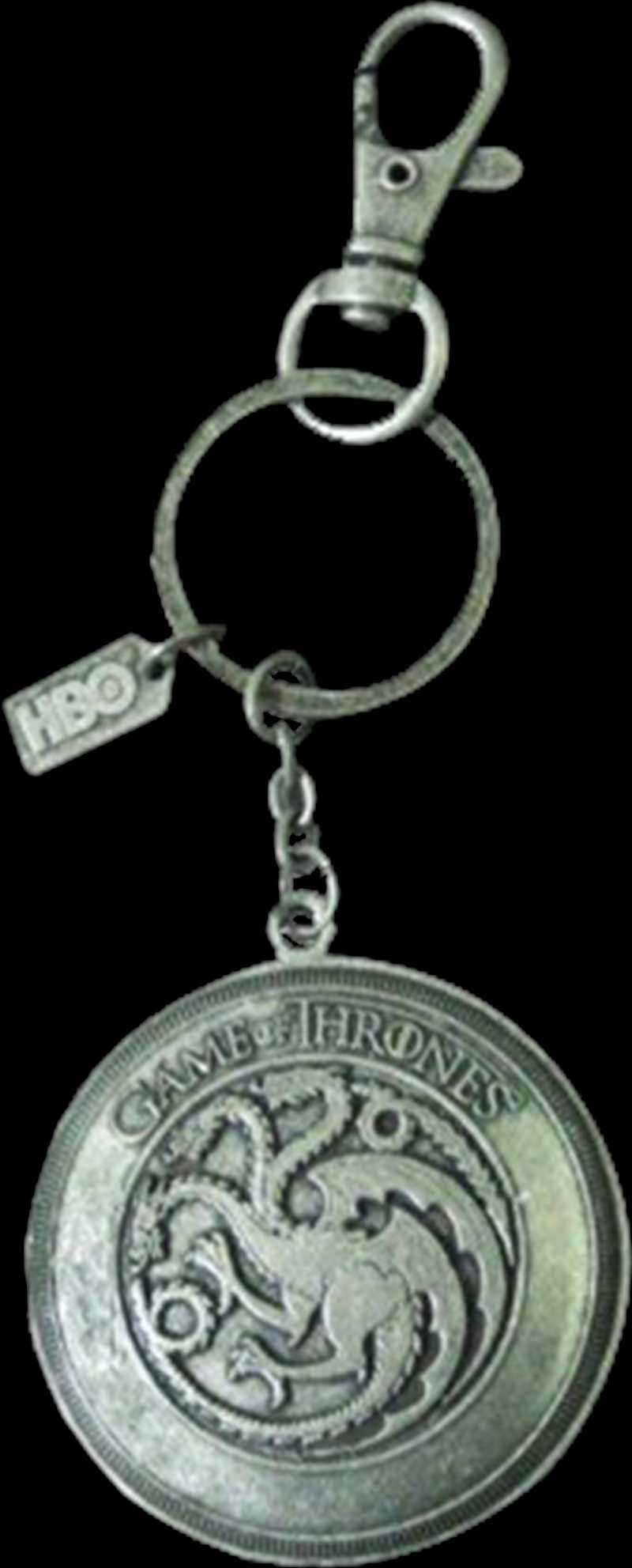 Buy Game of Thrones - Targaryen Shield Keychain Online | Sanity