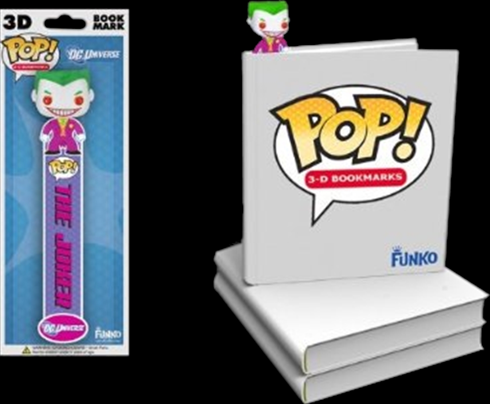 Buy Batman - Joker 3D Bookmark Online | Sanity