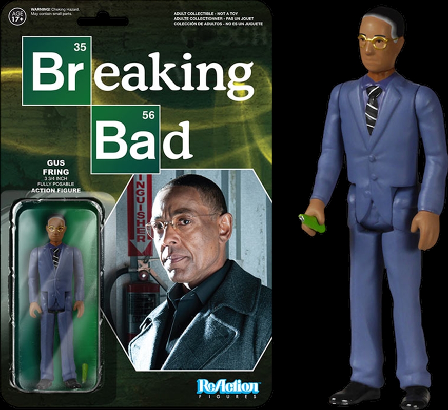 Breaking Bad - Gustavo Fring ReAction Figure, Figurines & Statues | Sanity