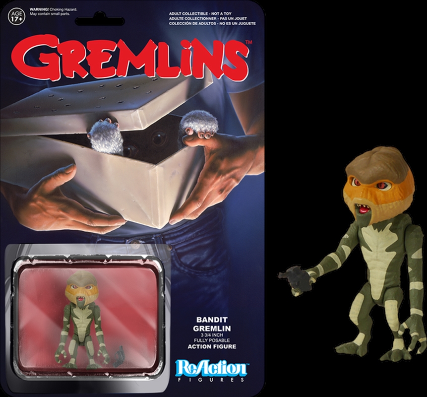 Gremlins - Gangster Gremlin ReAction Figure, Figurines & Statues | Sanity