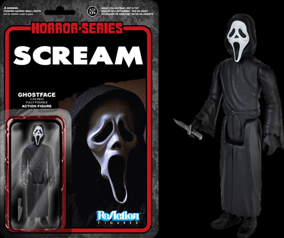 Buy Scream - Ghostface ReAction Figure Online | Sanity