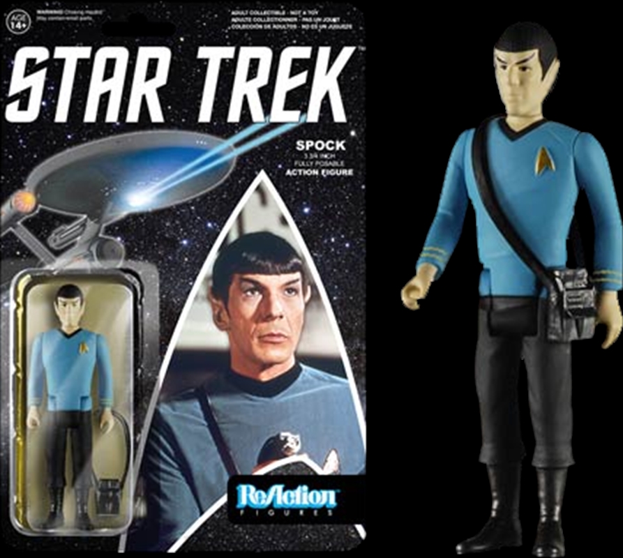 Star Trek - Spock ReAction Figure, Figurines & Statues | Sanity