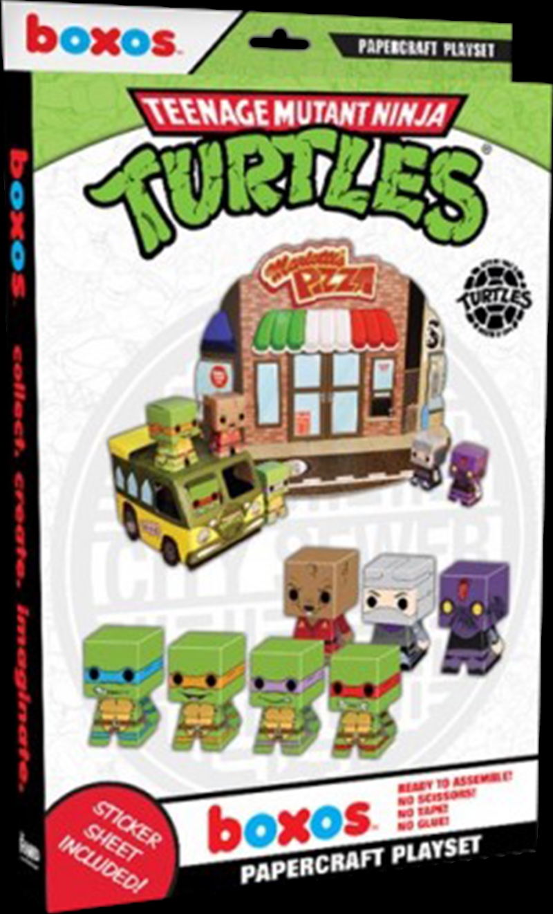 Buy Teenage Mutant Ninja Turtles - Papercraft Activity Set Online | Sanity