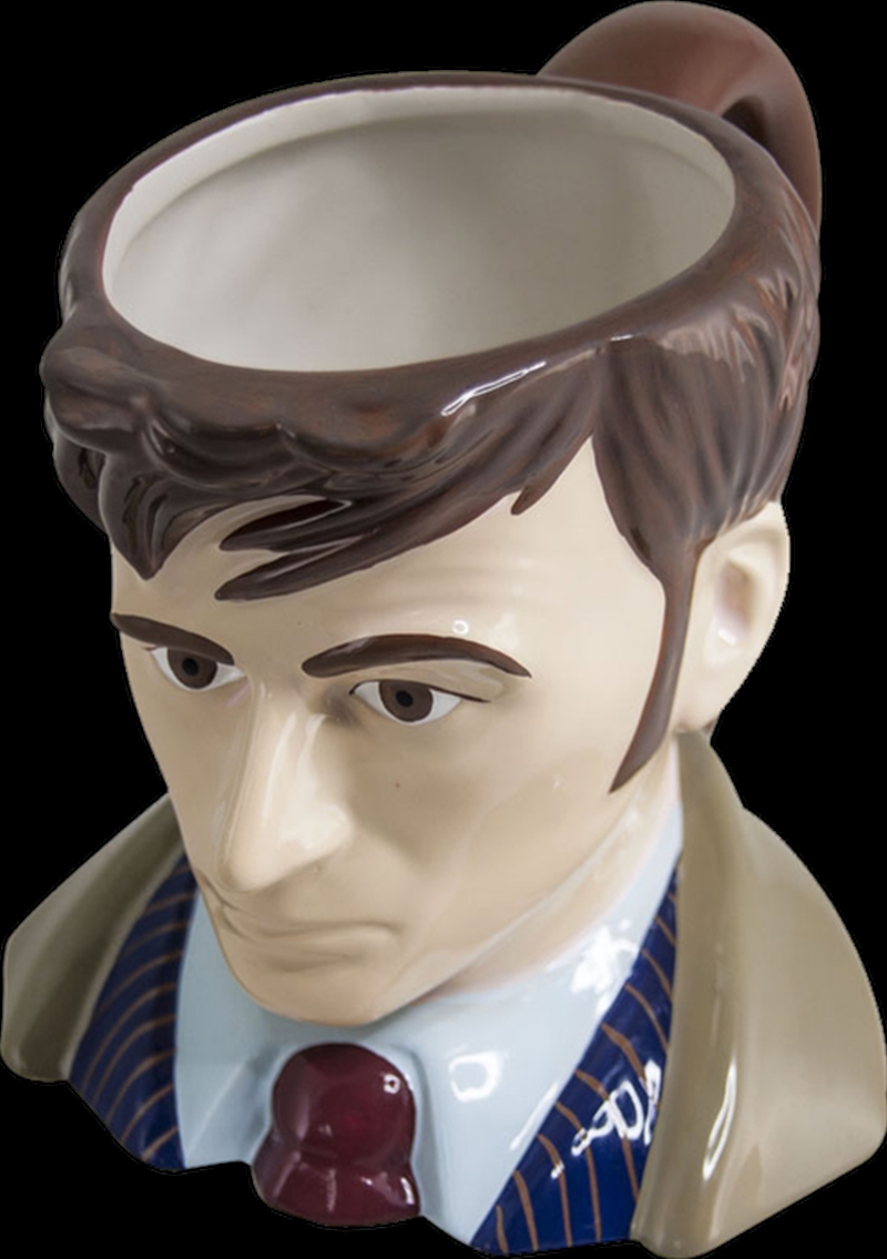 Doctor Who - Tenth Doctor Toby 3D Mug, Drinkware | Sanity
