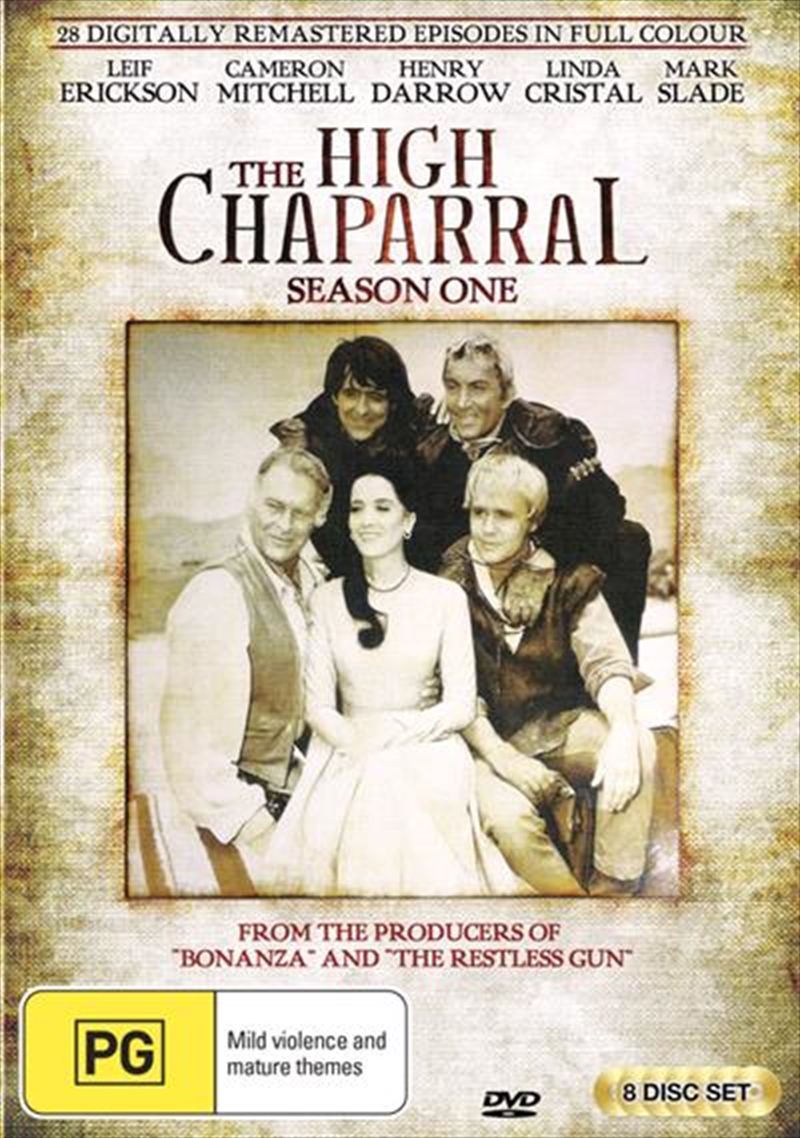 Buy High Chaparral - Season 1 on DVD | Sanity