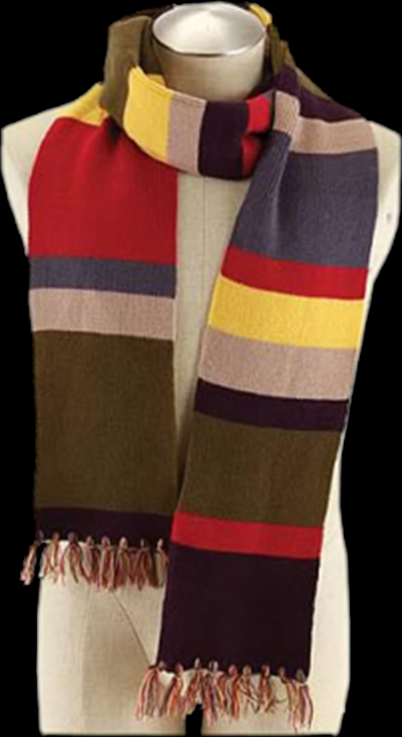 Doctor Who Fourth Doctor 6 Foot Scarf, Apparel | Sanity