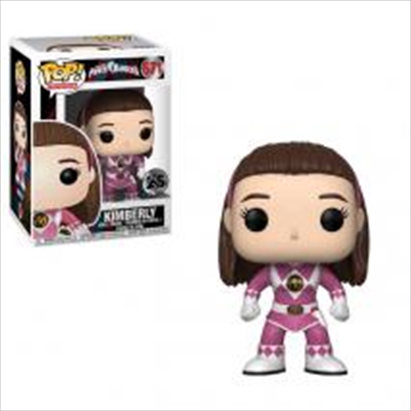 Buy Power Rangers: Kimberley Pink Ranger Unmasked Pop Vinyl | Sanity