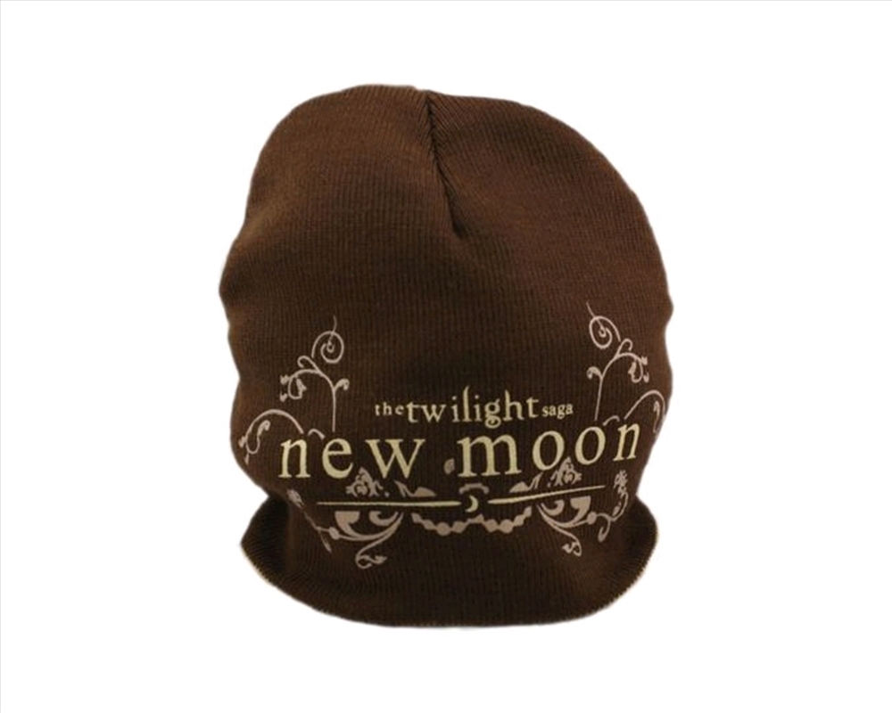 Buy The Twilight Saga: New Moon - Beanie Brown Logo Online | Sanity