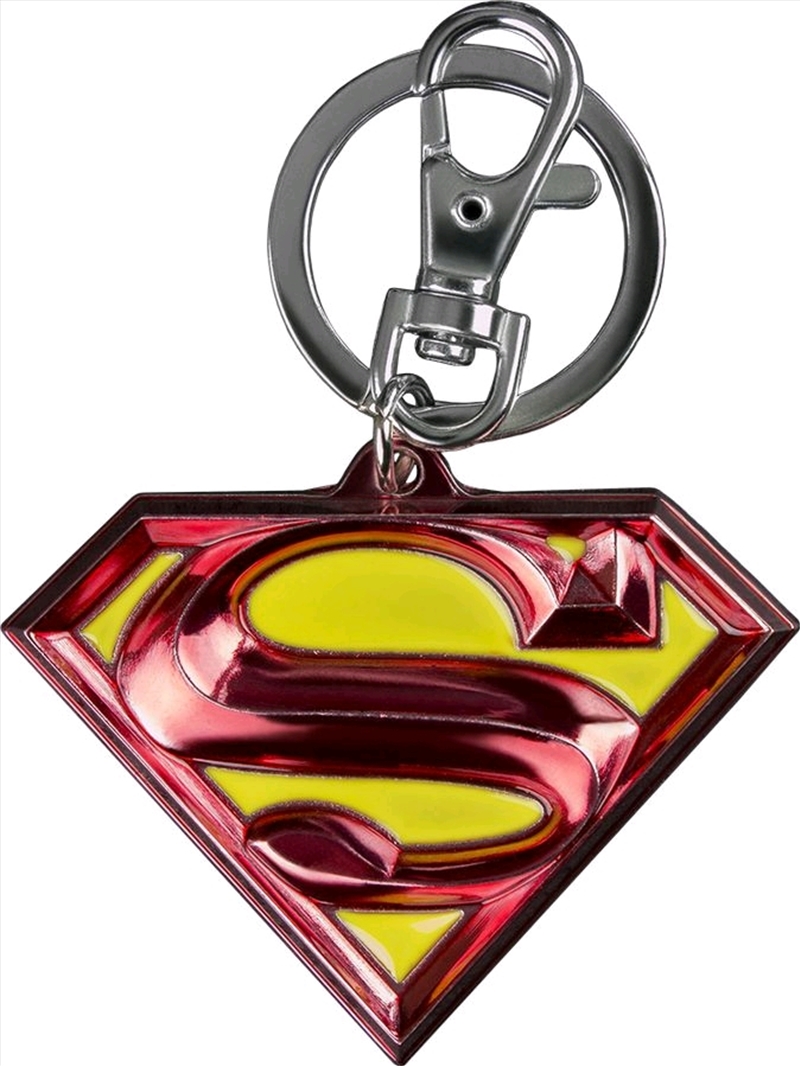 Buy Superman - Logo Colour Enamel Keychain, Bags & Keyrings | Sanity