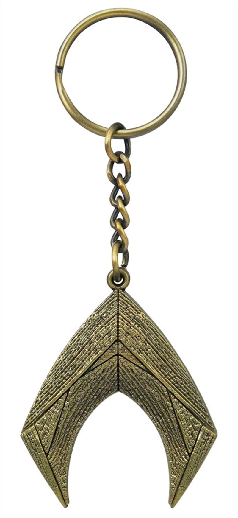 Buy Justice League Movie - Aquaman Logo Keychain Online | Sanity