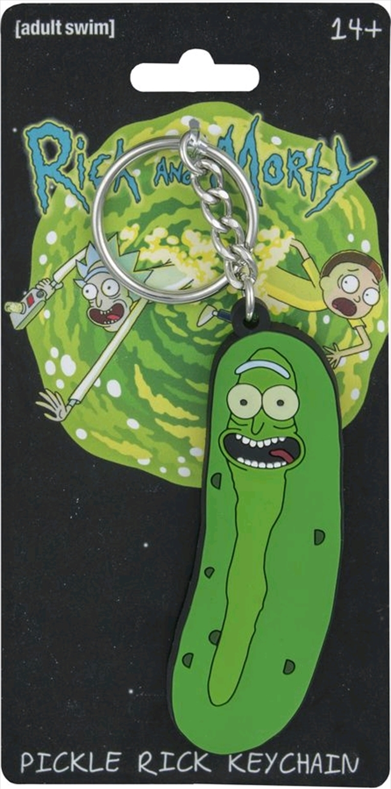 Buy Rick and Morty - Pickle Rat Rick Keychain, Bags & Keyrings | Sanity