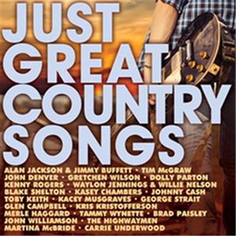 Buy Various Just Great Country Songs CD | Sanity Online