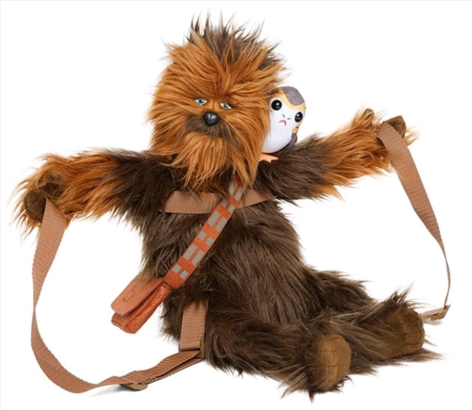 Star Wars - Chewbacca with Porg Backpack, Apparel | Sanity