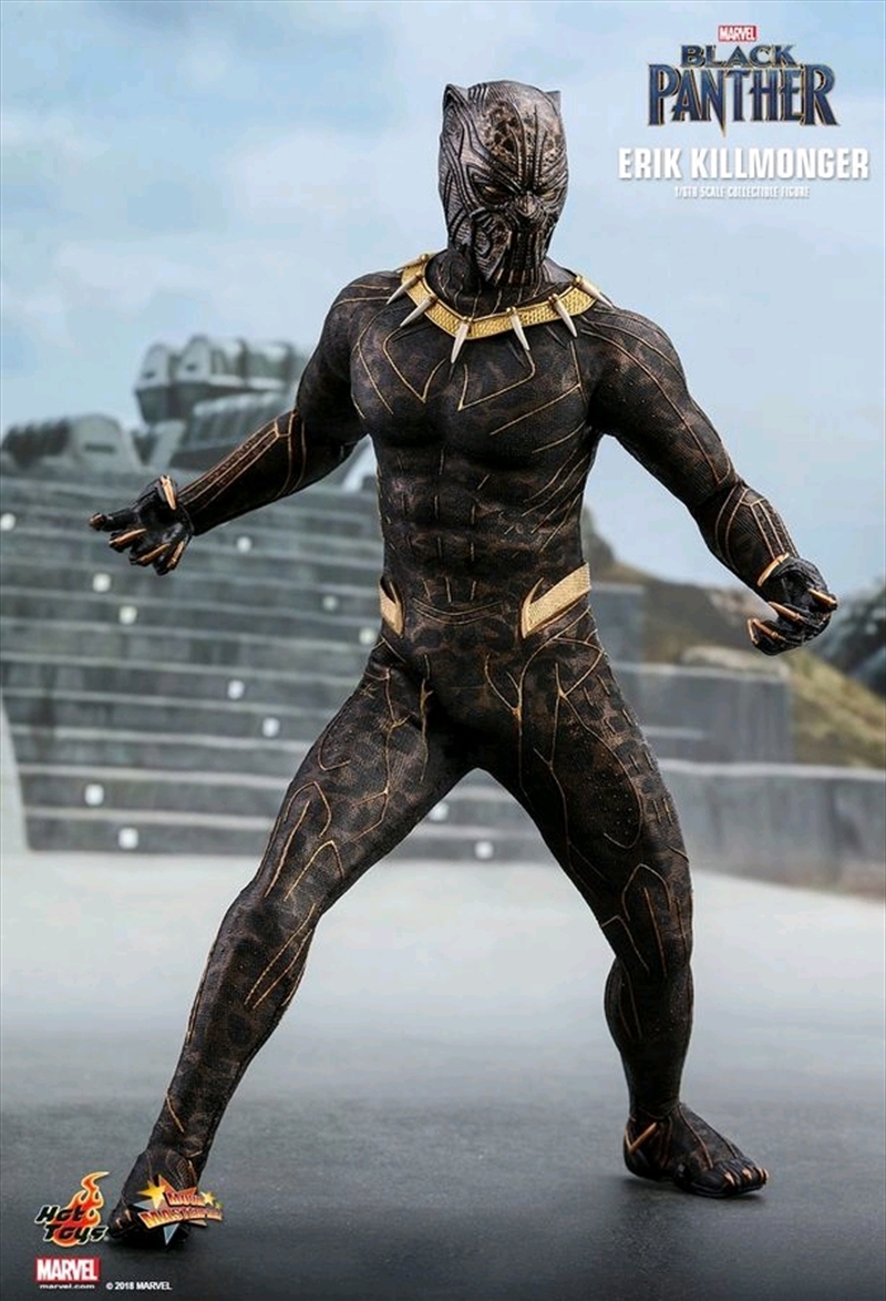Buy Black Panther - Erik Killmonger 12" 1:6 Scale Action Figure in ...