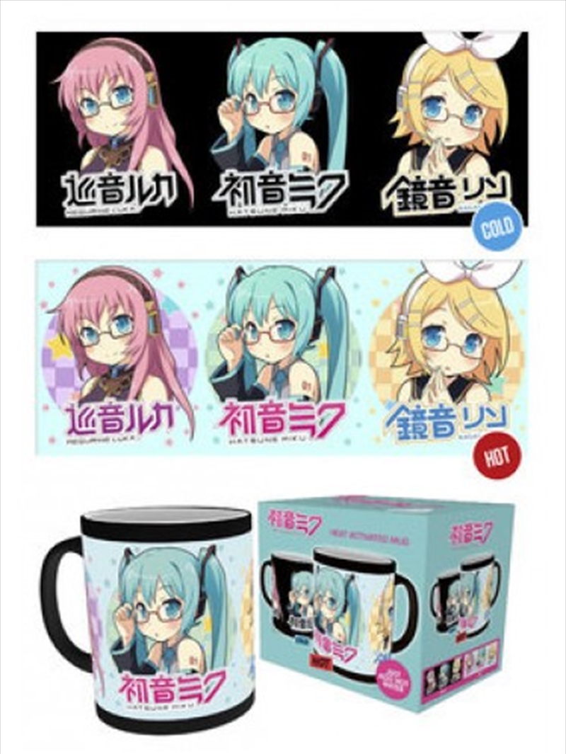 Buy Hatsune Miku Characters Heat Changing Mug, Hatsune Miku Drinkware ...