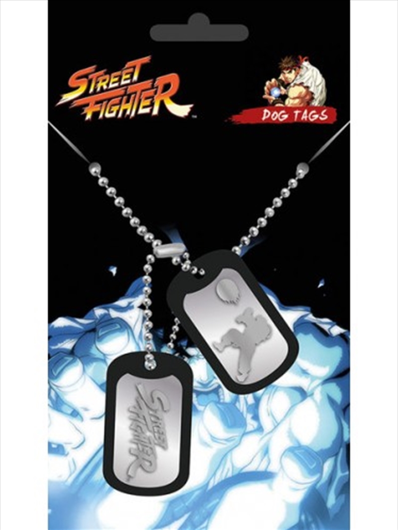 Street Fighter Fight Dog Tags | Sanity