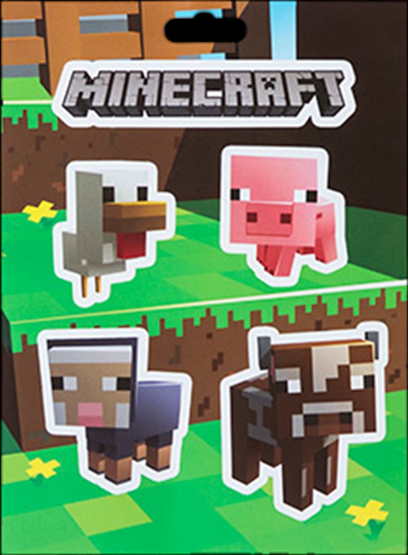 Buy Minecraft - Baby Animals Stickers Set Online | Sanity