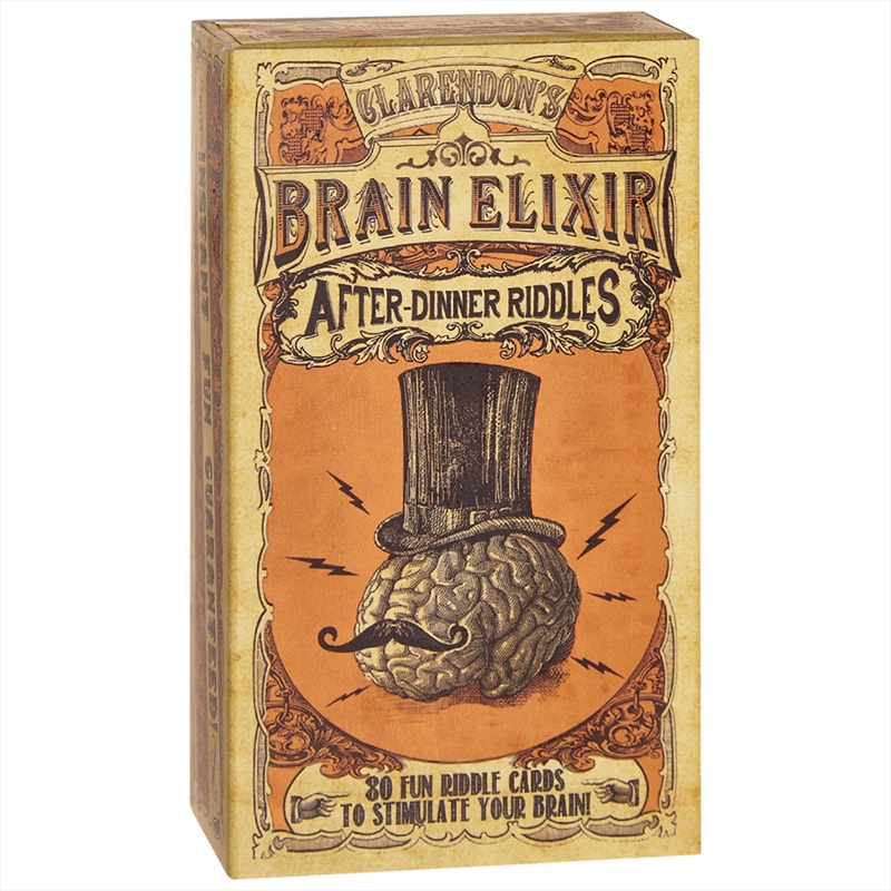 Buy Brain Elixir After-Dinner Riddles, Card Games | Sanity