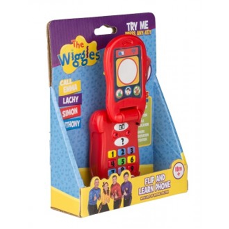 Buy Wiggles Flip And Learn Phone, Toys | Sanity