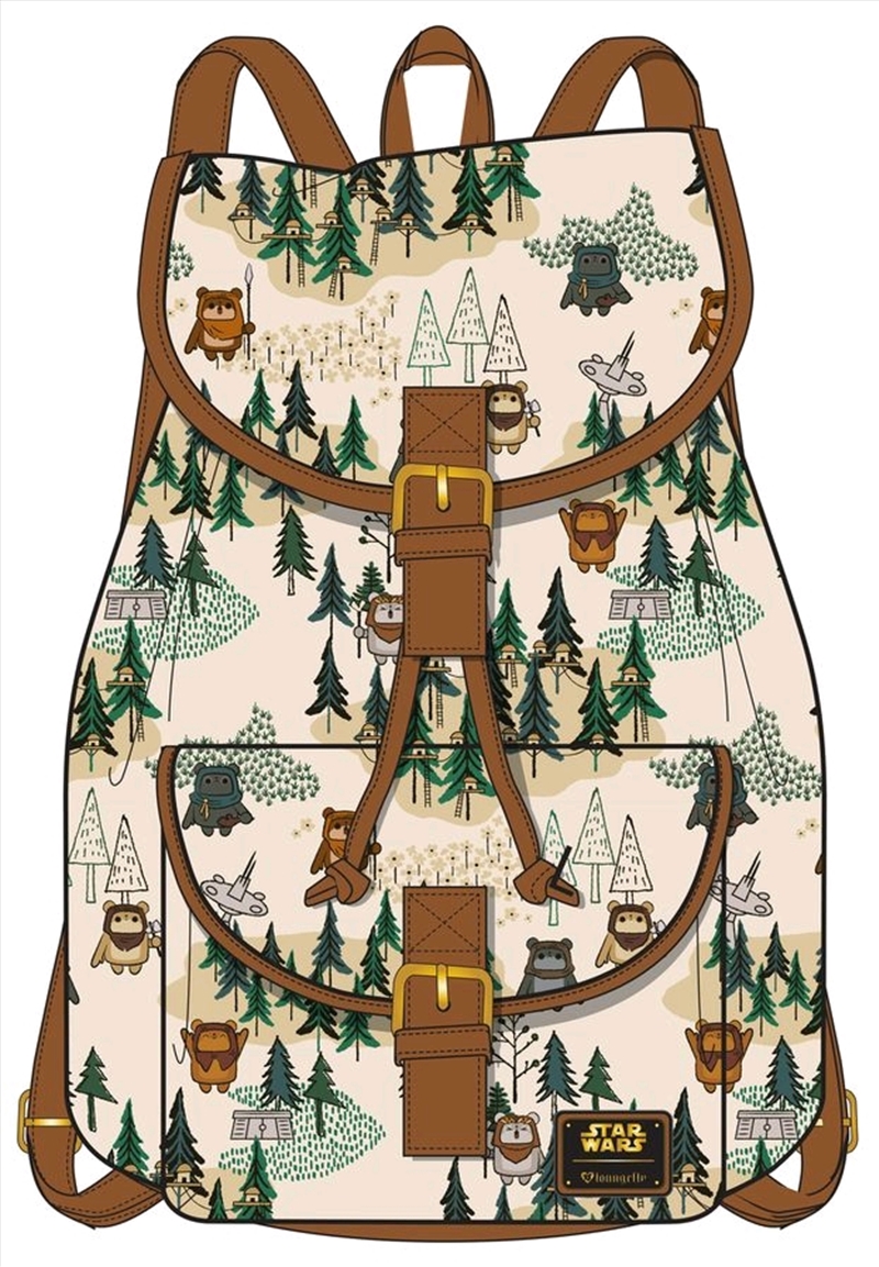 Buy Loungefly - Star Wars - Ewoks Backpack Online | Sanity