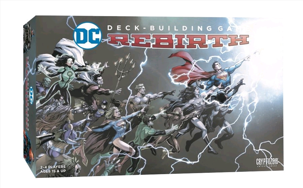 Shop DC Comics Deck-Building Game Rebirth at Sanity