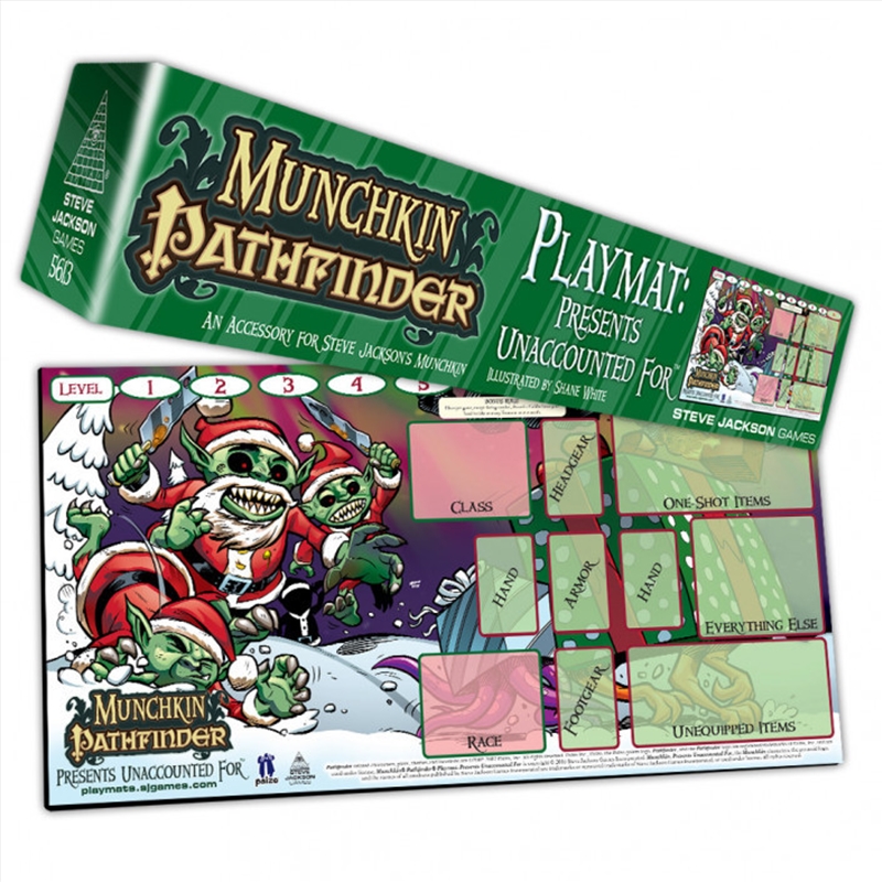 Buy Munchkin Pathfinder Playmat - Presents Unaccounted For, Card Game ...