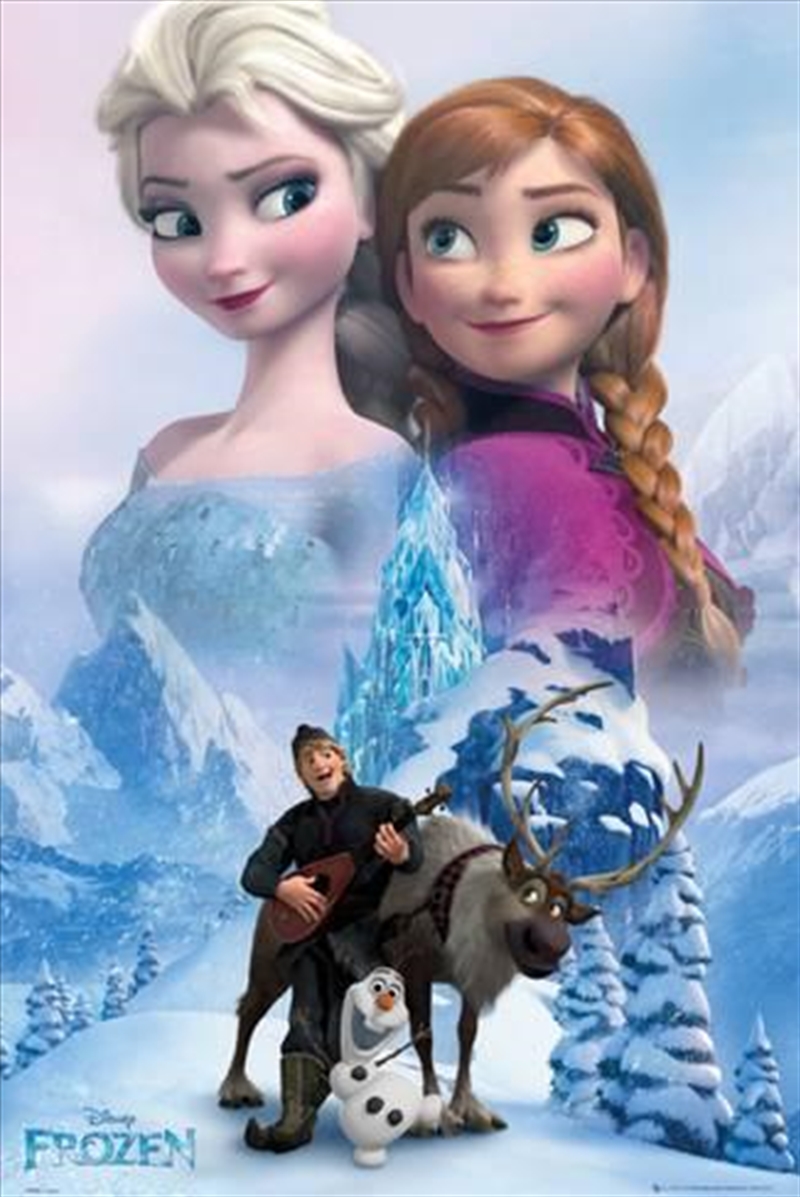 Buy Frozen - Collage Poster in Posters | Sanity
