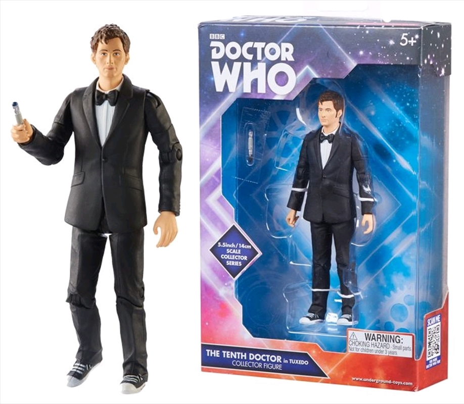 Doctor Who - Tenth Doctor in Tuxedo Action Figure, Figurines & Statues ...
