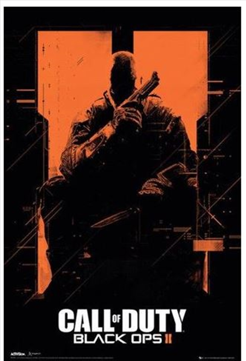 Buy Call Of Duty- Black Ops 2 Orange Poster in Posters | Sanity