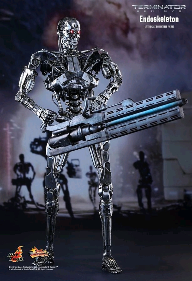 Buy Terminator Genisys - Endoskeleton 12" 1:6 Scale Action Figure ...