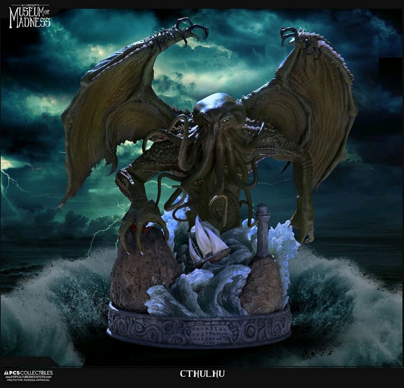 Buy Hp Lovecraft - Cthulhu Statue in Merchandise | Sanity