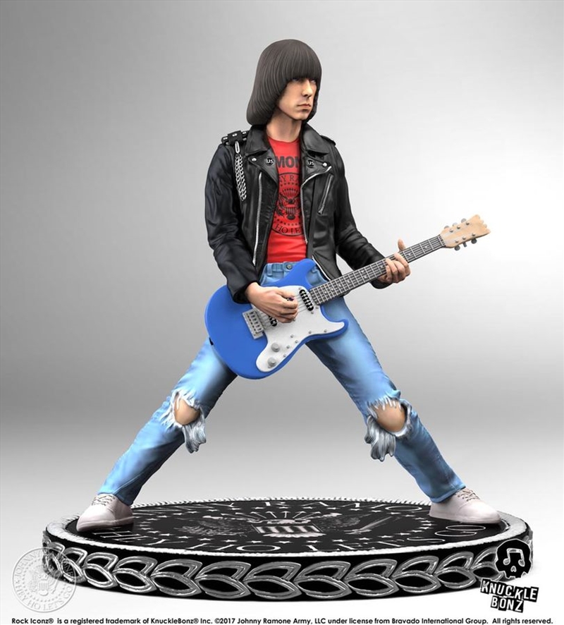 Buy Ramones - Johnny Ramone Rock Iconz Statue in Collectables | Sanity