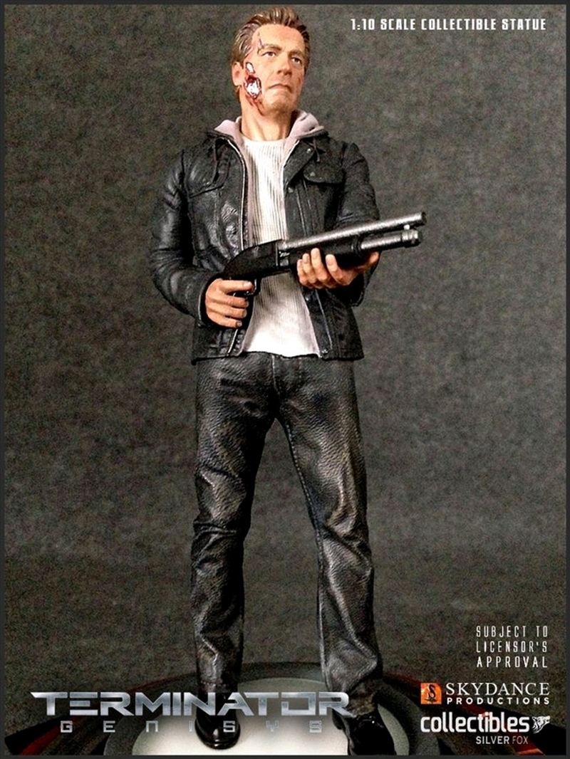 Buy Terminator Genisys - T-800 Guardian 1:10 Statue Online | Sanity