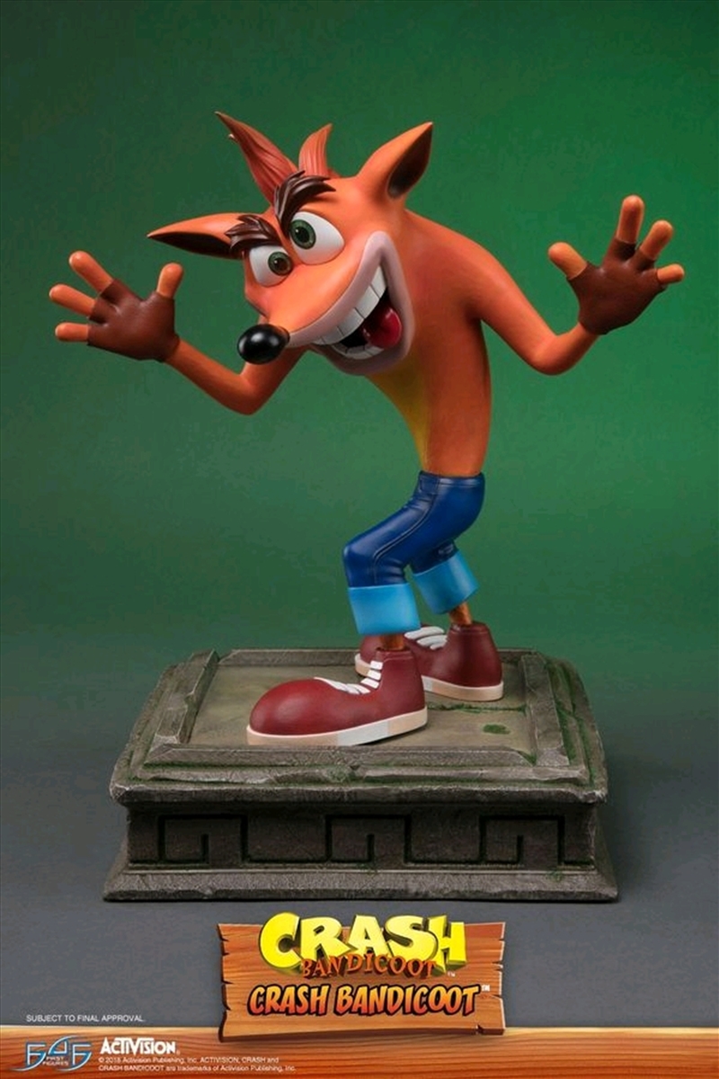 Buy Crash Bandicoot - Crash Bandicoot Statue in Collectables | Sanity