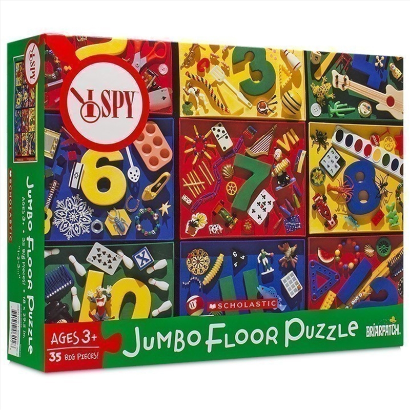 Buy I Spy Floor Puzzle - Numbers Online | Sanity