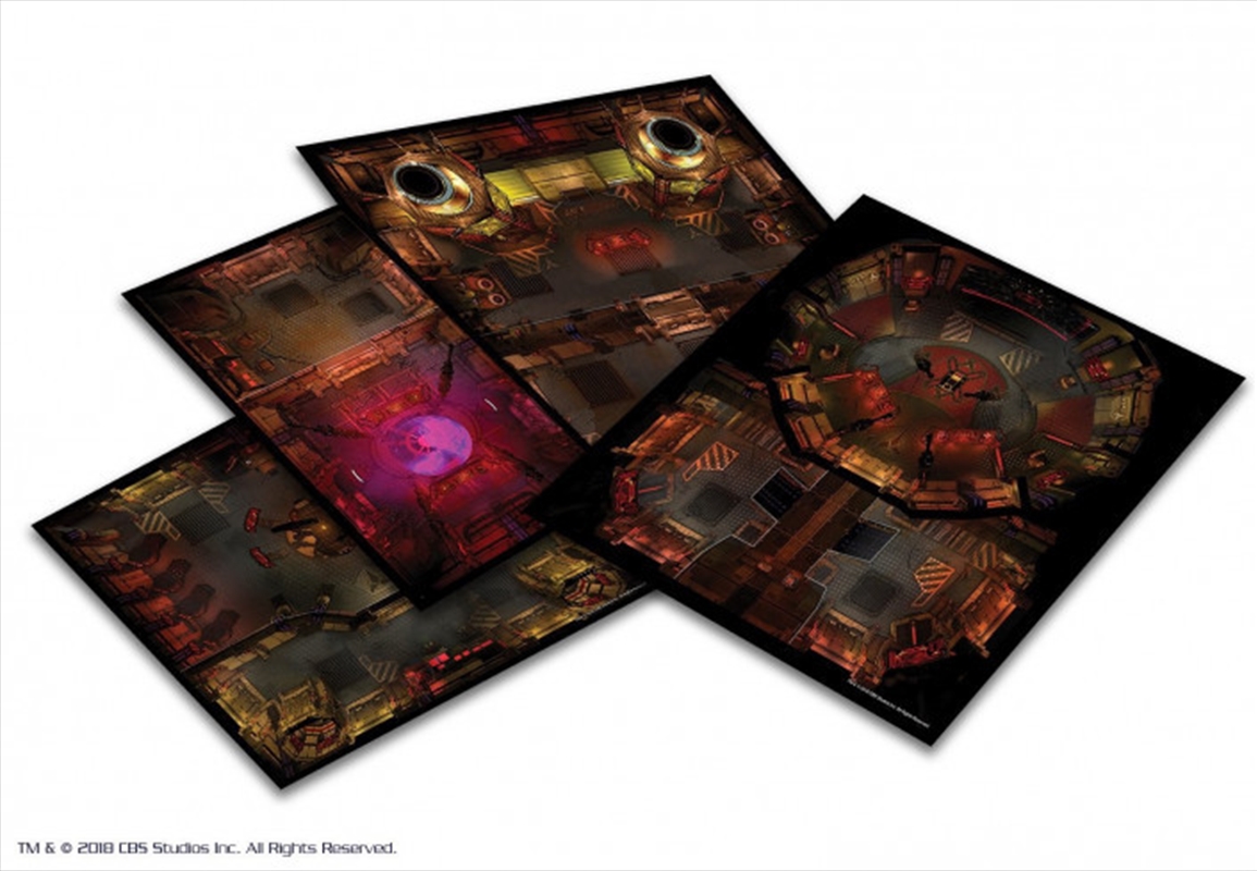 Star Trek Adventures RPG - Next Generation Klingon Tile Set, RPG Games ...