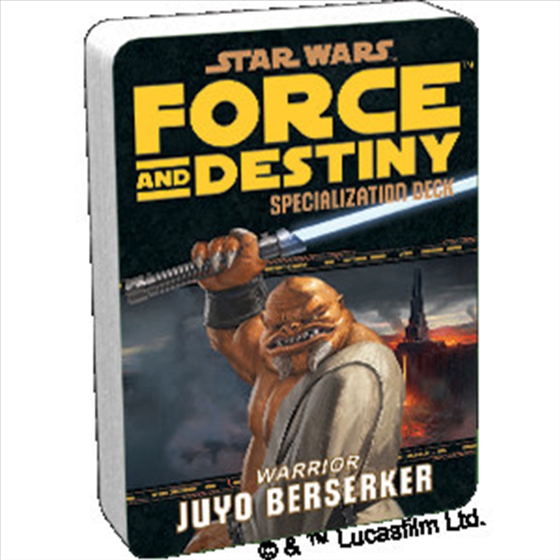 Buy Star Wars RPG - Juyo Berserker Specialization Deck Online | Sanity