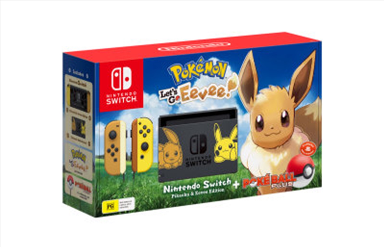 Nintendo Switch Console Pokemon Lets Go Eevee Edition | Sanity