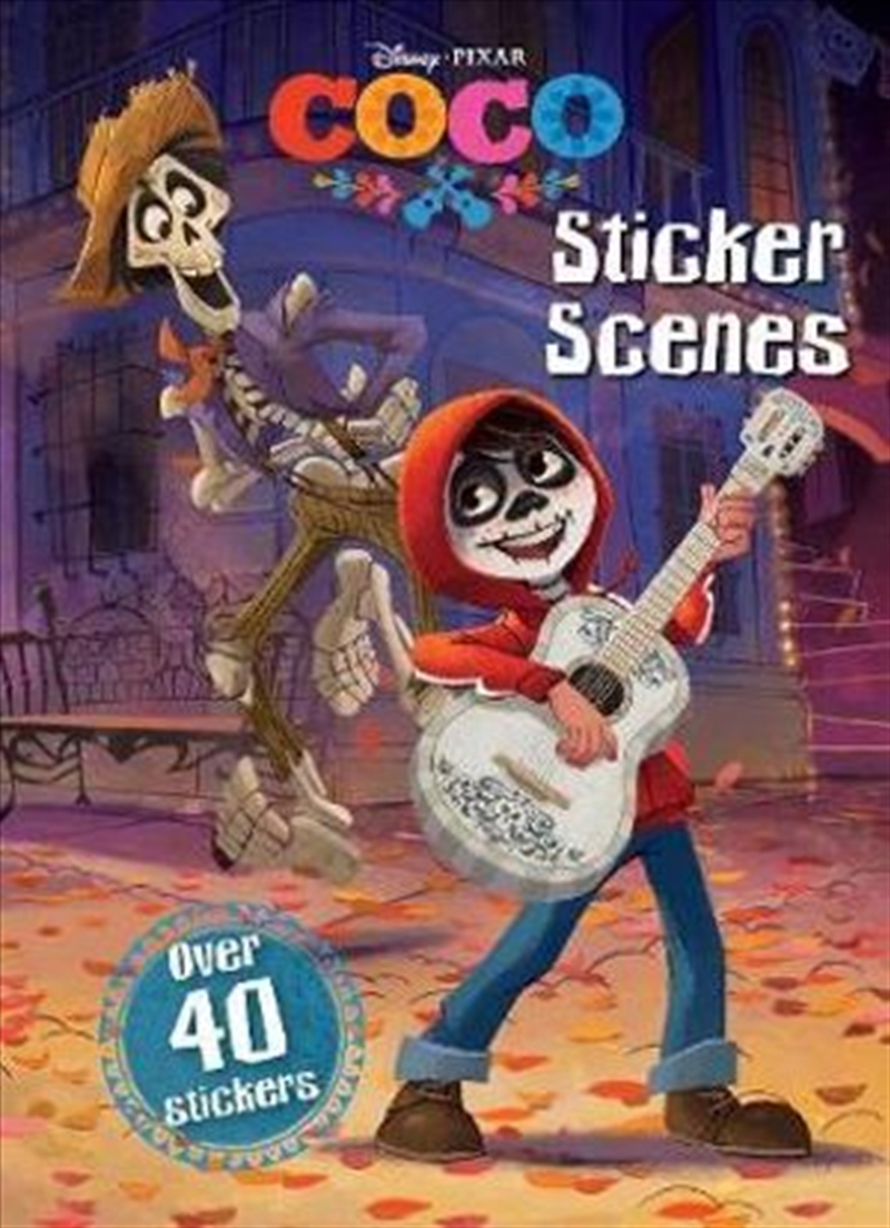 Buy Disney Pixar Coco Sticker Scenes With Over 50 Stickers! by Lake ...