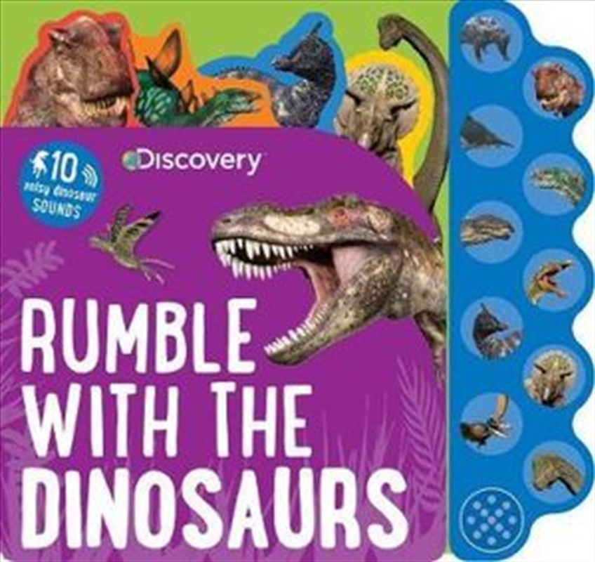 Buy Discovery Rumble with the Dinosaurs by Lake Press, Books | Sanity