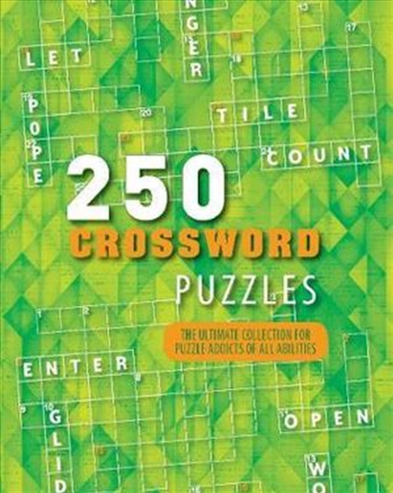 Buy 250 Crossword Puzzles by Lake Press, Books | Sanity