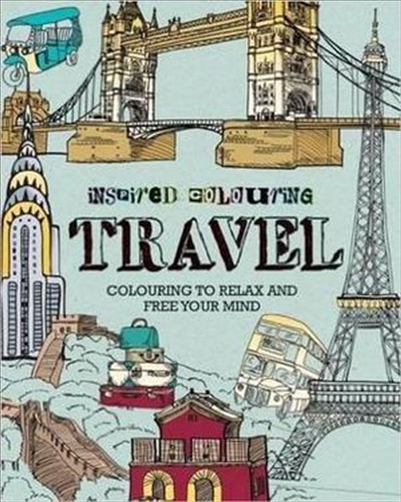 Buy Inspired Colouring: Travel by Lake Press, Books | Sanity
