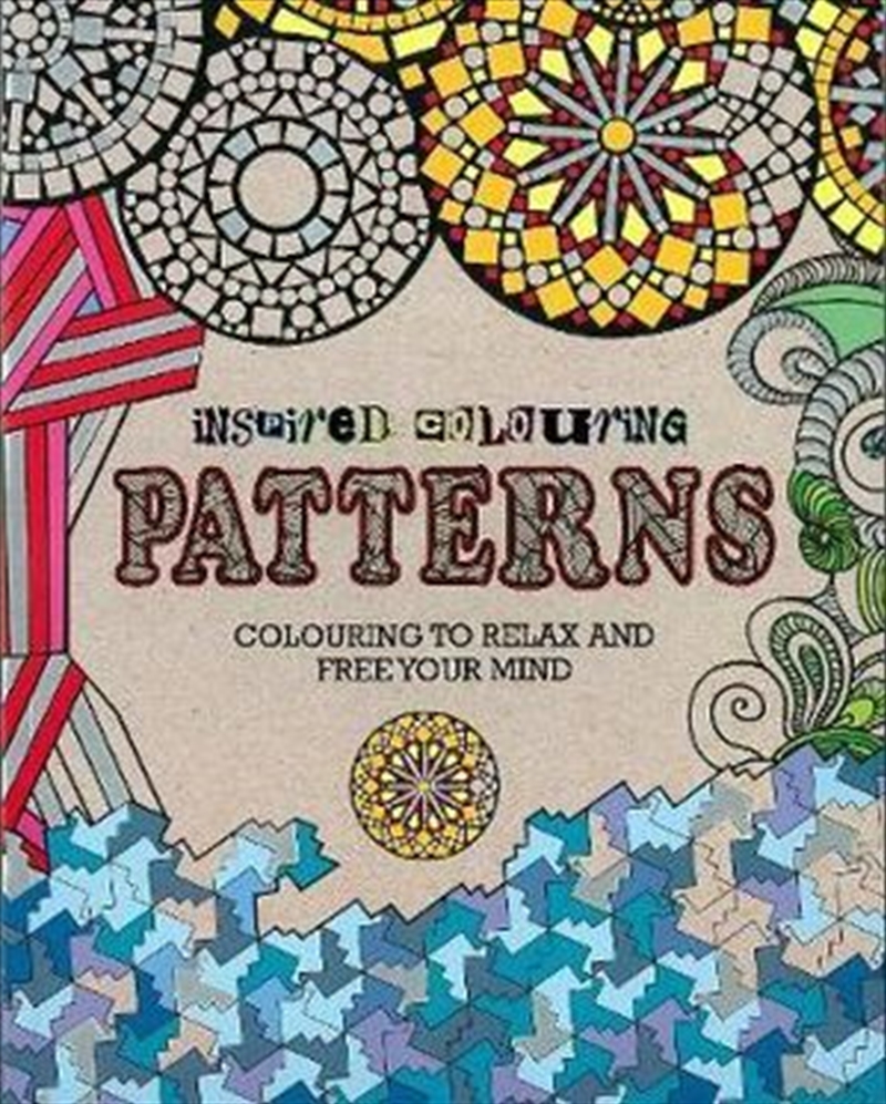 Buy Inspired Colouring Patterns by Lake Press, Books | Sanity
